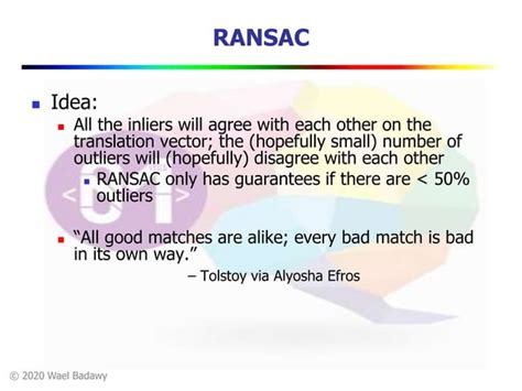 Computer Vision Ransac Pptx Technology And Computing