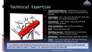 Reverside Company Overview PDF Computing Technology Computing