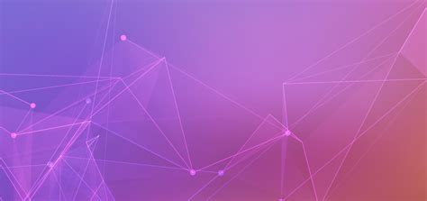 Abstract Polygonal Space Low Poly Dark Background With Connecting Dots