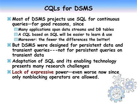 Ppt Continuous Query Languages For Dsms Powerpoint Presentation Free Download Id3731213