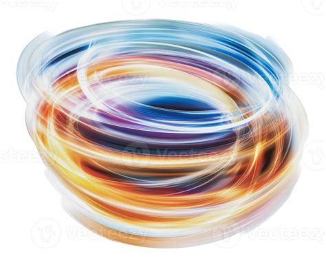 Colorful Night Light Patterns Swirl 52656338 Png
