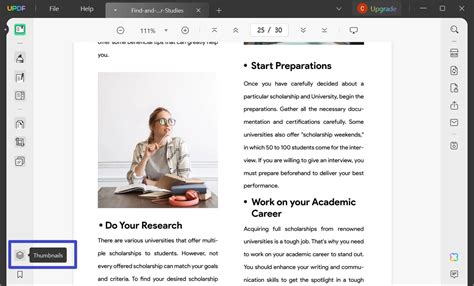 what is pdf thumbnail and how to use updf