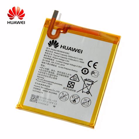 Original Huawei Hb Ebc Rechargeable Li Ion Phone Battery For Huawei Ascend G Plus Honor X