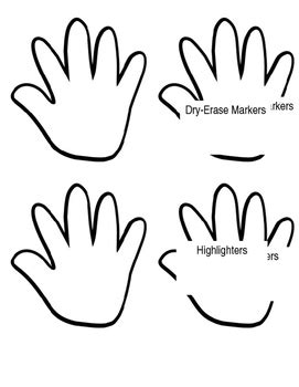 Helping Hands Printable