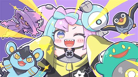 Iono Magnemite Mismagius Bellibolt Luxio And 1 More Pokemon And 1