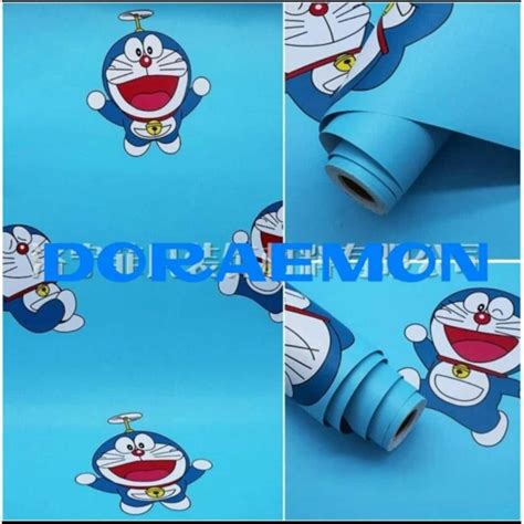 Wallpaper Doraemon Warna Biru Muda Anime Wallpaper