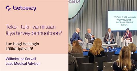 Tietoevry On Linkedin Tietoevrycare Data Lääkäripäivät2024 Laakaripaivat