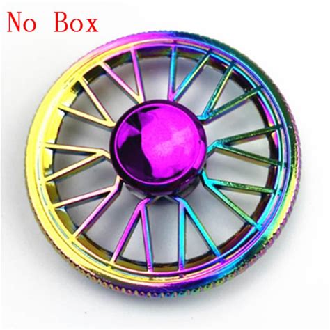 Buy Fidget Spinner Rainbow Spinner Hand Metal Gold Fidget Toy Sensory