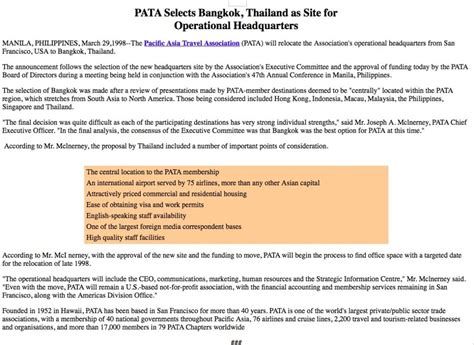 Revealed How Alwin Zecha And I Helped The Tat Bring The Pata Hq To Bangkok