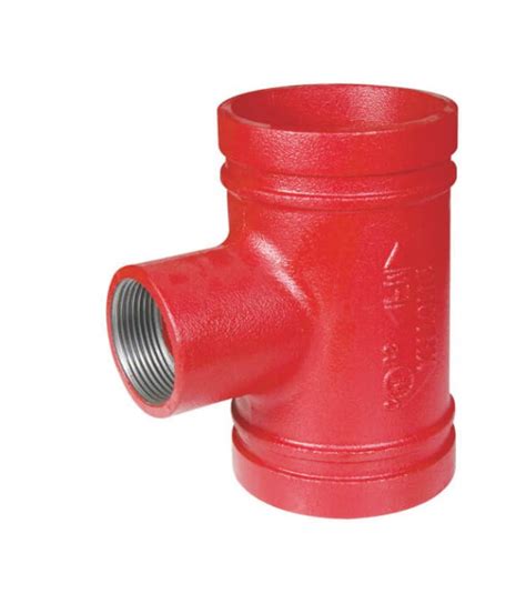 Grooved Threaded Reducing Tee Build Safe Engineering