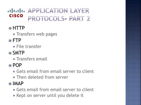 PPT Application Layer PowerPoint Presentation Free Download ID