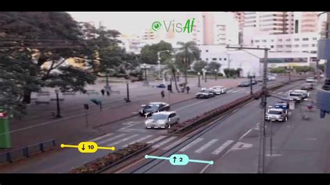 Contador de veículos VisAI YouTube