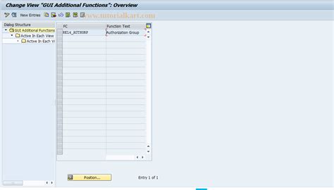 RELML SAP Tcode L CUA Additional Functions