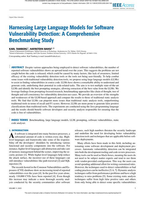 Pdf Harnessing Large Language Models For Software Vulnerability