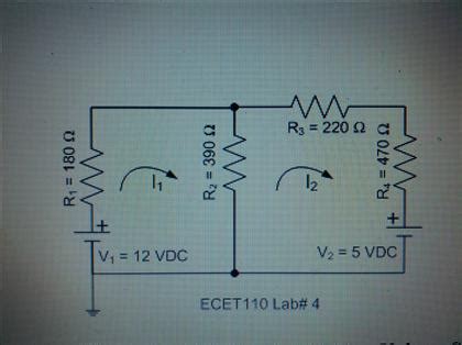 Solved Figure DC Circuit With Two Voltage Sources Chegg