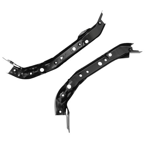 Pair Upper Radiator Core Support Bracket Assembly For Nissan Altima
