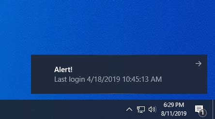 C Windows Notification Created With NotifyIcon Shows Microsoft Explorer Notification And