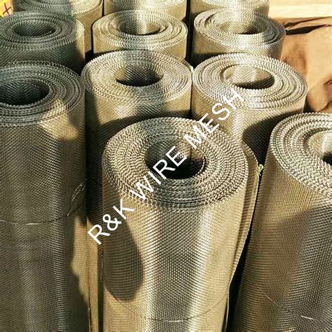 Unidirectional Wave Bending Stainless Steel Crimped Wire Mesh