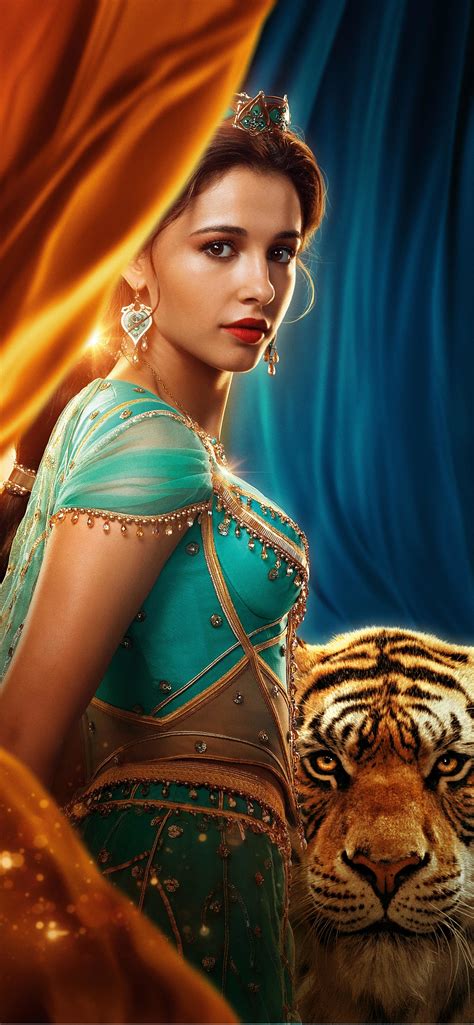 1125x2436 Resolution Princess Jasmine In Aladdin Movie 2019 Iphone Xs
