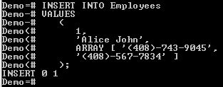 PostgreSQL Array Functions Type Example