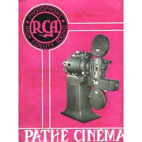 Pathe Cinema Rca Photophone High Fidelity Sound Rakuten