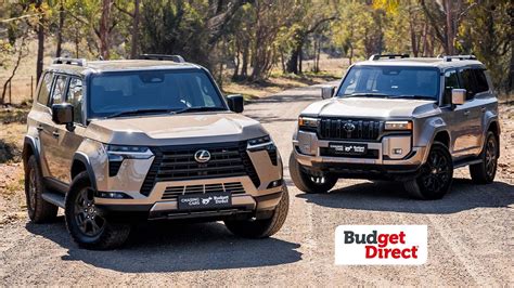 2025 Lexus Gx550 Overtrail Vs 2025 Toyota Prado Kakadu Comparison