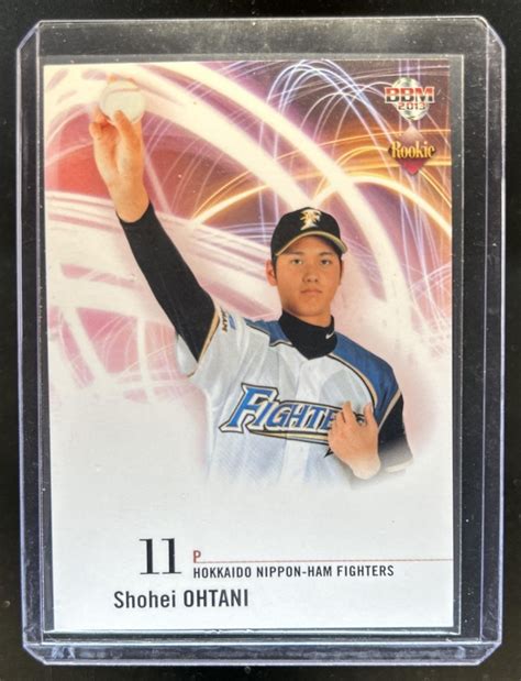 2013 Bbm Rookie Edition Shohei Ohtani Var 42b Ebay
