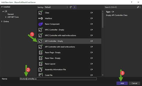 CRUD Operations With Blazor In NET