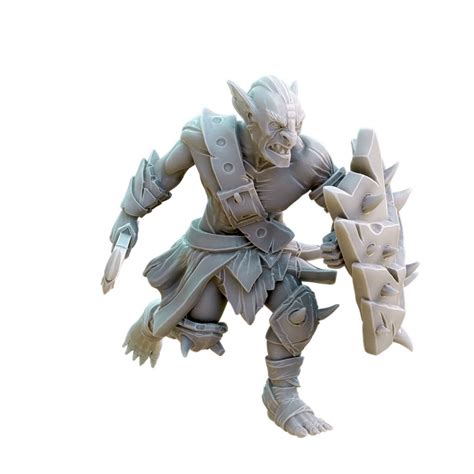 Goblin Dungeons And Dragons 3d Gedruckte Miniatur Tabletop Rpg Display