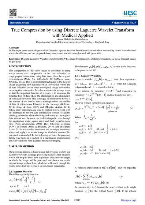 Pdf Principle Of Signal And Image Processing By Using Discrete