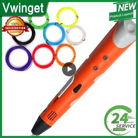 Myriwell 4 세대 3d 펜 37v 1500mah 무선 충전 Diy 3d 프린터 펜 어린이용 지능형 가장 진보 된