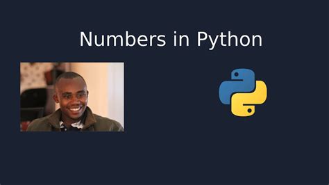 How To Use Numbers In Python Youtube