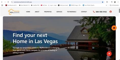 Webdevelopment Tailwindcss Gsap Frontend Realestate Animation