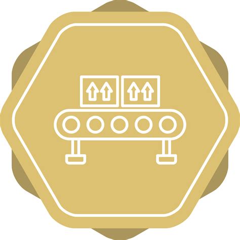 Assembly Line Line Icon 15949179 Vector Art At Vecteezy