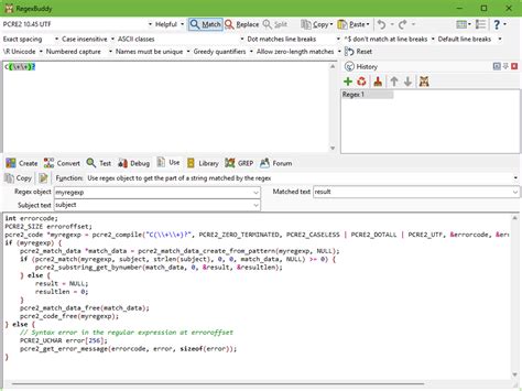 Using Regular Expressions With The Open Source Pcre Library