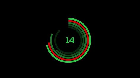 hud circle interfaces hi tech futuristic stock motion graphics sbv