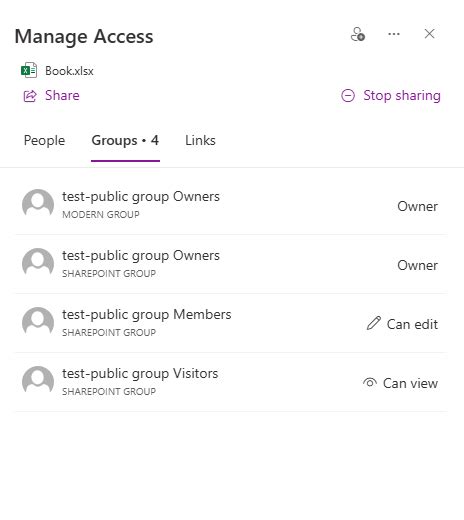 Permissions Not Visible In Sharepoint Document Library Files Despite