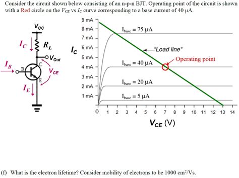 Solved Vcc Consider The Circuit Shown Below Consisting Of An Chegg