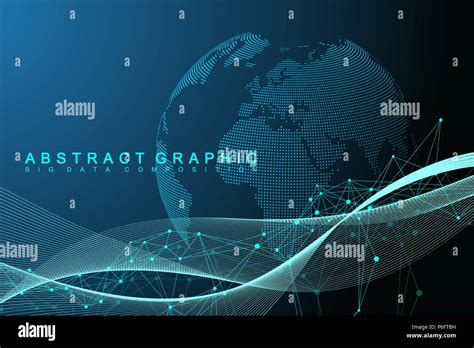 Big Data Visualization Graphic Abstract Background Communication