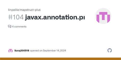 javax annotation processing filerexception · issue 104 · linpeilie