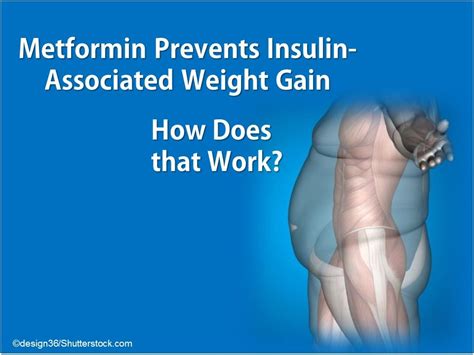 How Does Metformin Prevent Insulin Associated Weight Gain