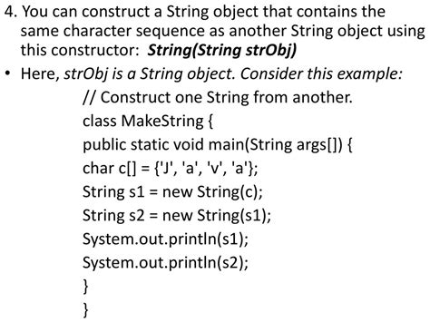 String Handling String, StringBuffer, StringBuilder - ppt download