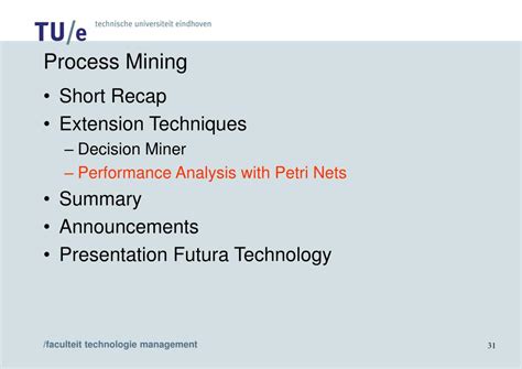 PPT Process Mining Extension Mining Algorithms PowerPoint Presentation ID