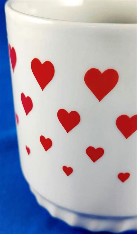 Retro Porcel Nov Hrnek Srdce Epiag Aukro