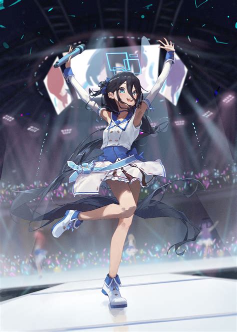 Safebooru 4girls Absurdres Aris Blue Archive Armpits Aru Blue