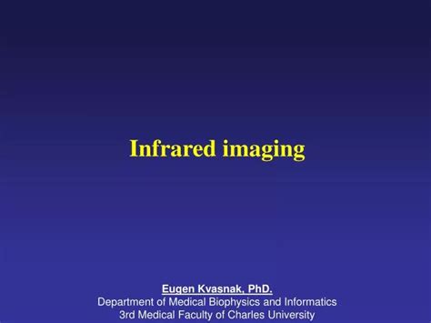 PPT Infrared Imaging PowerPoint Presentation Free Download ID 794756