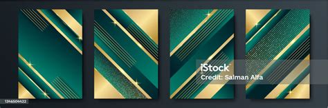 프리젠 테이션 디자인을위한 현대적인 3d 녹색 어두운 배경 프리젠 테이션 배너 표지 웹 전단지 카드 포스터 벽지 질감 슬라이드 잡지 및 파워 포인트를위한 벡터 일러스트