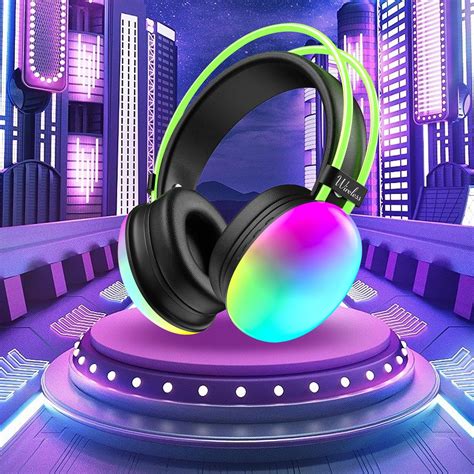 Bluetooth 5 3 Headphones Wireless Wired HiFi Stereo Sound Long Battery Life Foldable Design