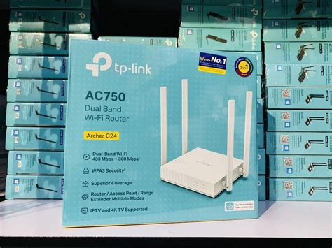 TP Link Archer C24 AC750 Dual Band Wireless WiFi Router Access Point Extender Repeater TP