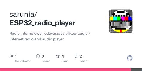 ESP Radio Player ESP Radio Player Ino At Main Sarunia ESP Radio Player GitHub